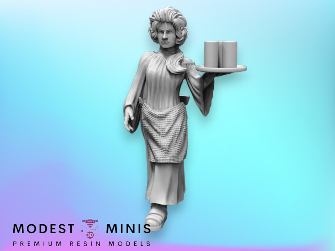 The Waitress - Legion Scale | RPG | Scifi | Role Playing | Dnd | SW ...