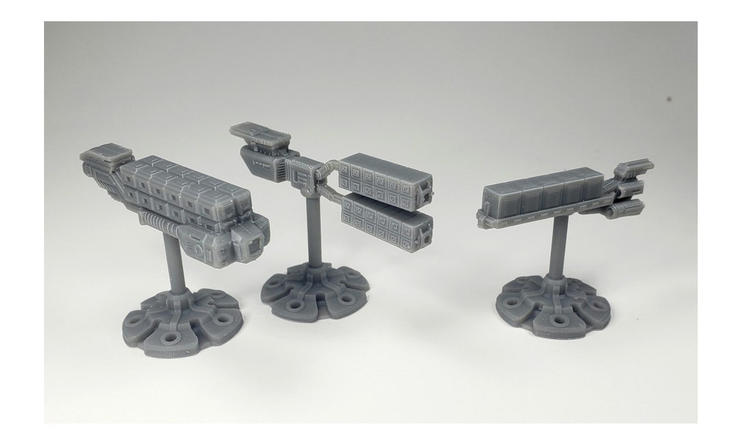 3pc Civilian Shipping Vessels Fleetscale Mini Twilight Imperium ...