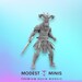 NPC Demonkin Female Songstress 3D Print Resin Scale Dnd - Etsy