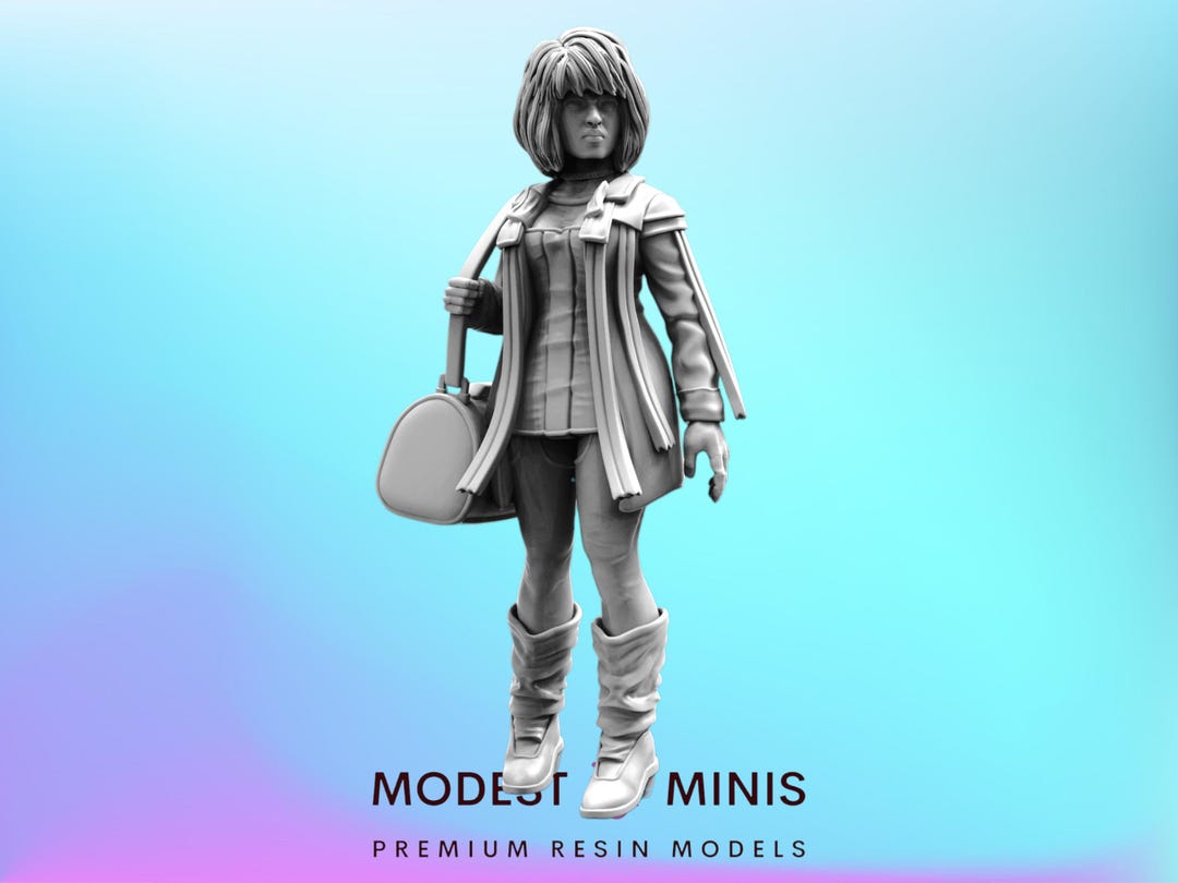 Basic Pleasure Replicant - 28mm 32mm 40mm Scale Cyberpunk Miniature ...