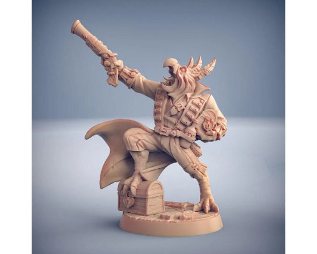 Gyros Shipwrecker - 32mm Scale Dnd Miniature | Dungeons and Dragons ...