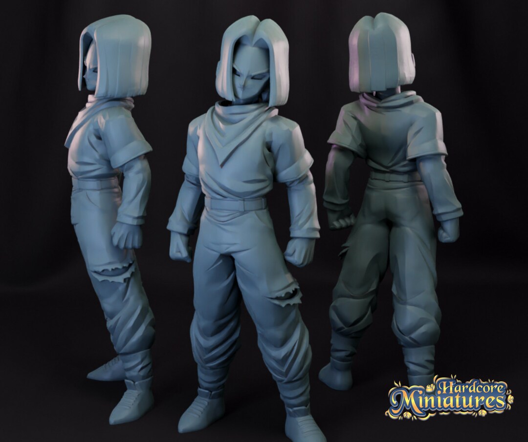 Brother Bot Resin Miniature Dnd Mini Survivor - Etsy