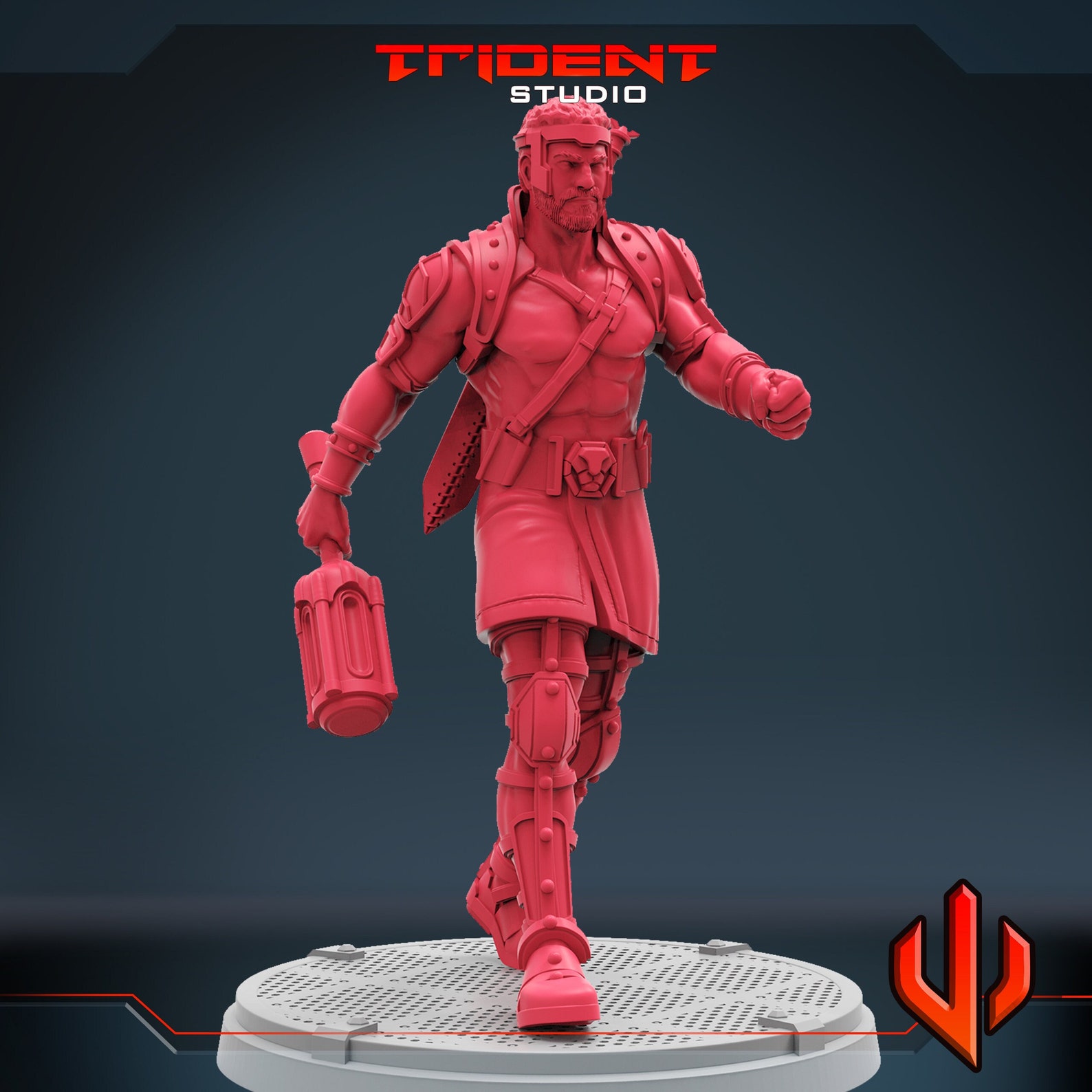 Half God Hero A 40mm Crisis Protocol Miniature Dnd Mini - Etsy
