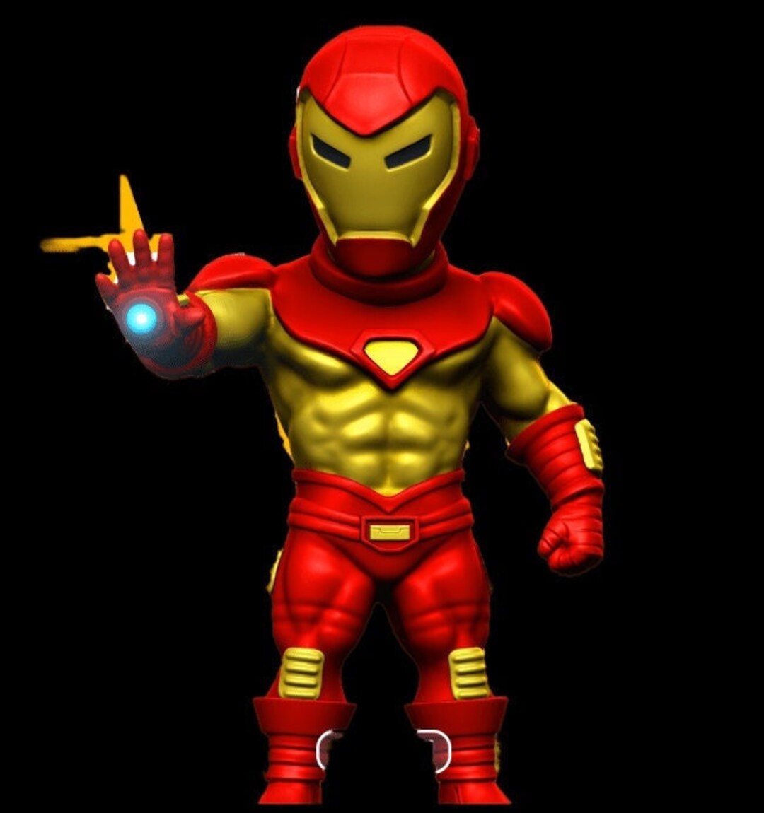 Chibi Metal Man - Resin Mini | Survivors | Superhero Miniature | Huper ...