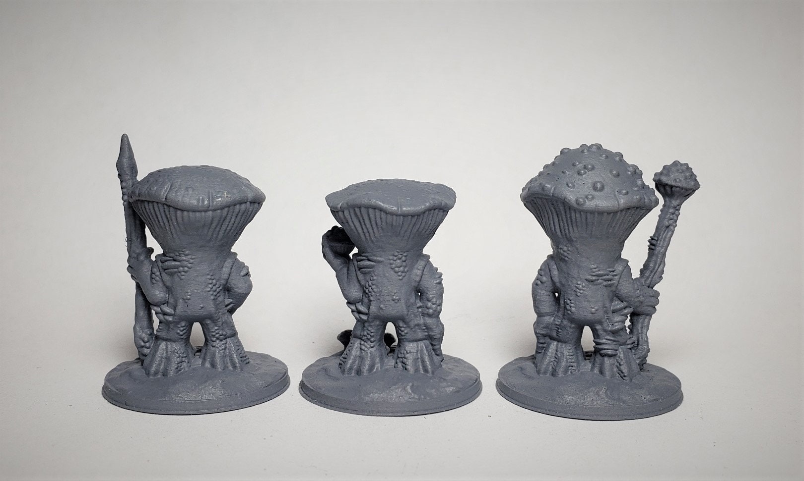 RESIN Myconid/mushroomfolk 5 Models 32mm Miniature Dnd - Etsy