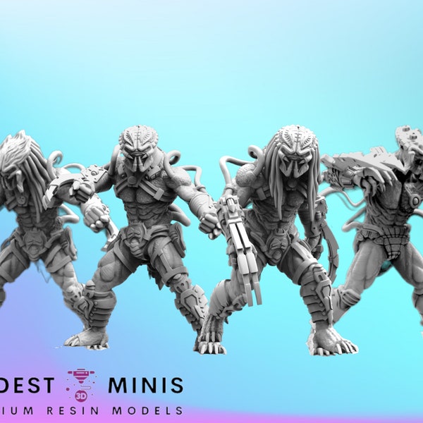 3d Printed Resin Predator - Etsy