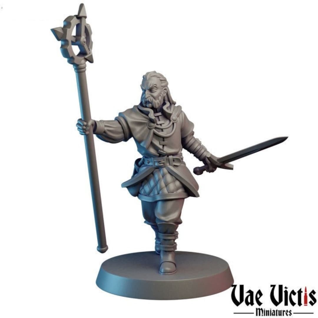 Chronomancer Sorcerer - 28mm or 32mm Scale Dnd Miniature | Dungeons and ...