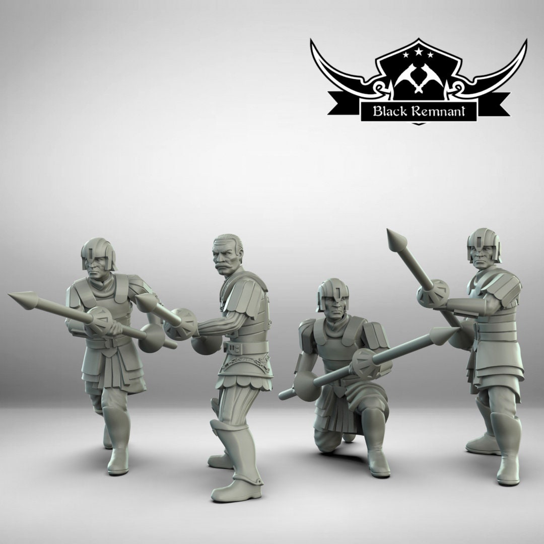 4pc Onderon Royal Guard 35mm Legion Scale RPG Scifi - Etsy