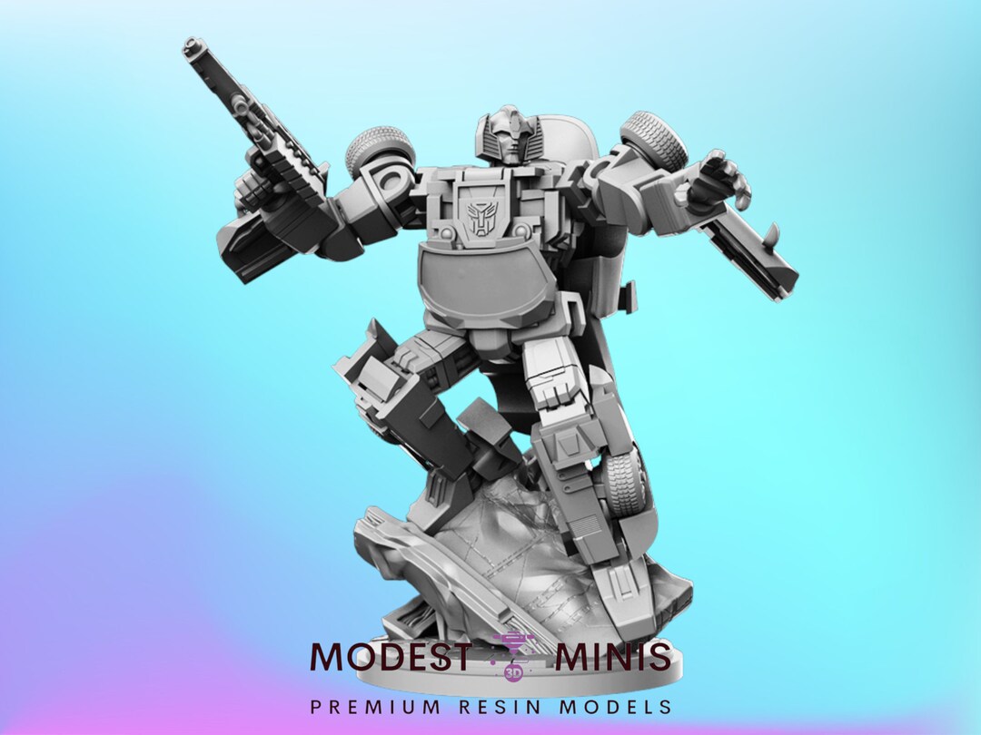 Streaker Bot | Resin 3D Printed Mini | Robot Mech | Dnd | Superhero ...