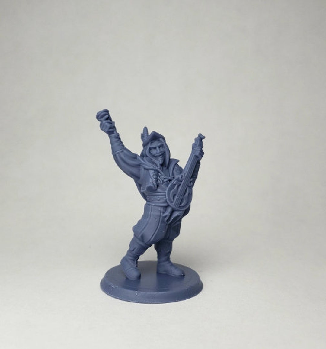 Human Bard - 32mm Scale Dnd Miniature | Dungeons and Dragons Mini | 5E ...