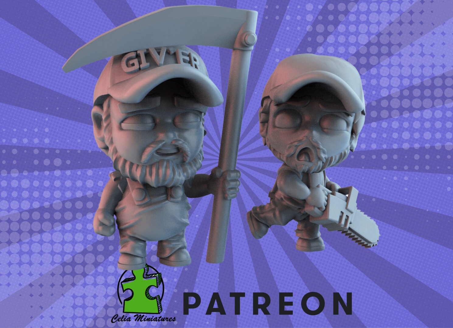 Resin Chibi Miniatures - Etsy