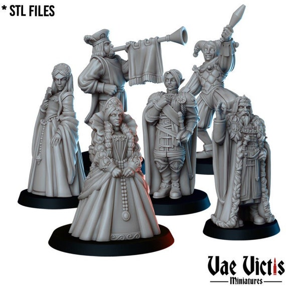 6pc Kings Court Set Npcs 28mm Or 32mm Scale Dnd Miniature Etsy 6pc Kings Court Set Npcs 28mm Or 32mm Scale Dnd Miniature Etsy