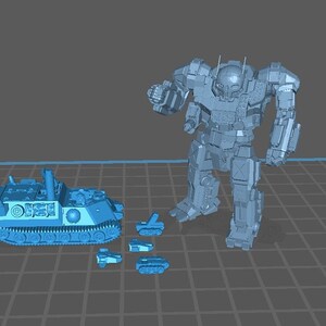 Hscout and Drones Mech Mini Sci Fi Robot Sir Mortimer - Etsy