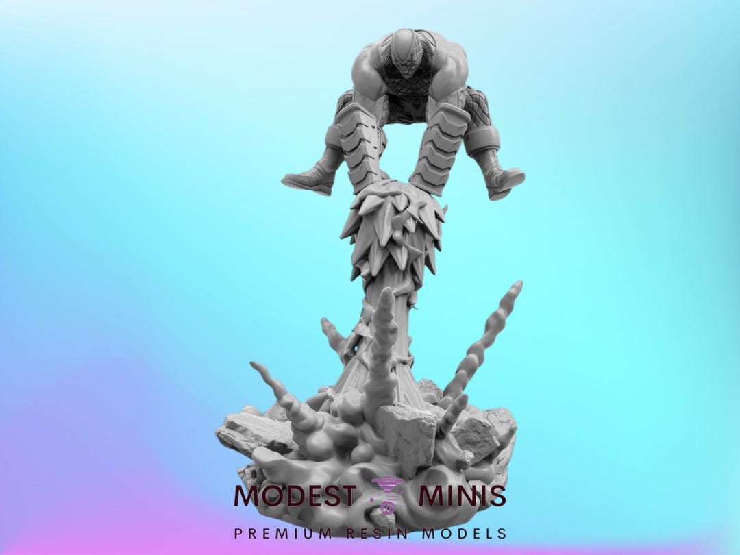 Shocking - 40mm Miniature | Dnd Mini | Superhero | Trident - Etsy