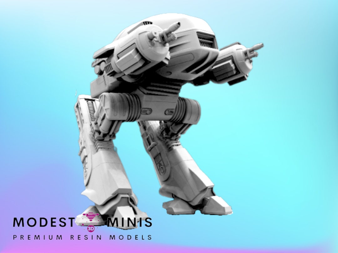Experimental Battle Mech Series 3 B - 32mm Scale Miniature | RPG | Sci ...