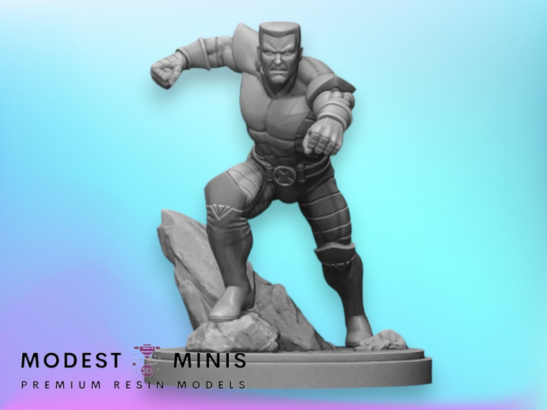 Titanium Daddy - 40mm Miniature | Dnd Mini | Superhero Miniature | C27 ...