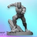 Titanium Daddy 40mm Miniature Dnd Mini Superhero Miniature C27 - Etsy