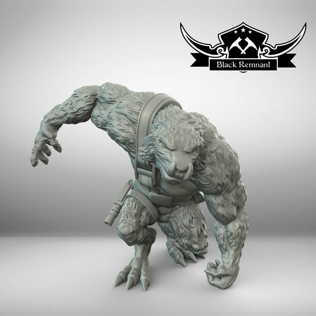 Space Wereboar 35mm Legion Scale RPG Scifi Role Playing Shatterpoint SW ...