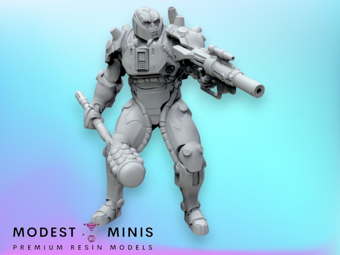 The Giant Warrior - Legion Scale | RPG | Scifi | Role Playing ...