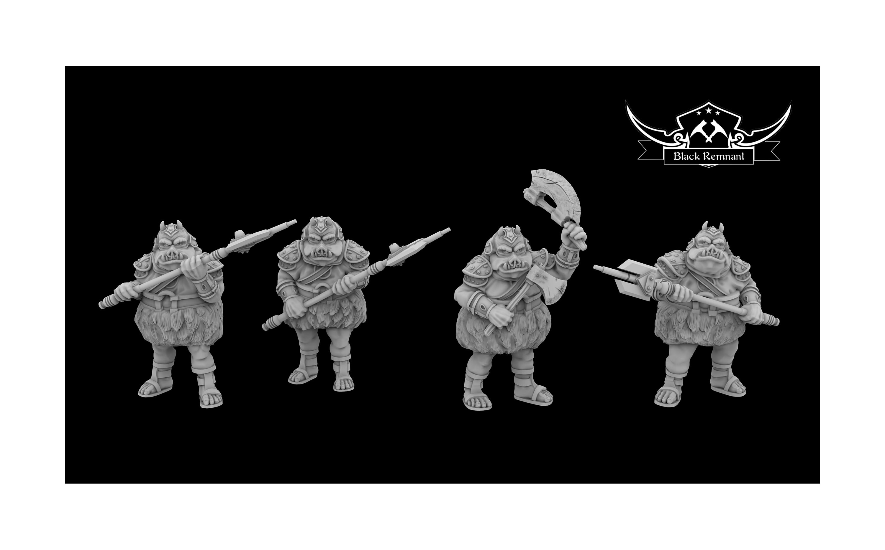 Pig Soldiers Legion Scale RPG Scifi Role Playing Dnd - Etsy