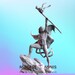 NPC Demonkin Female Songstress 3D Print Resin Scale Dnd Miniature ...