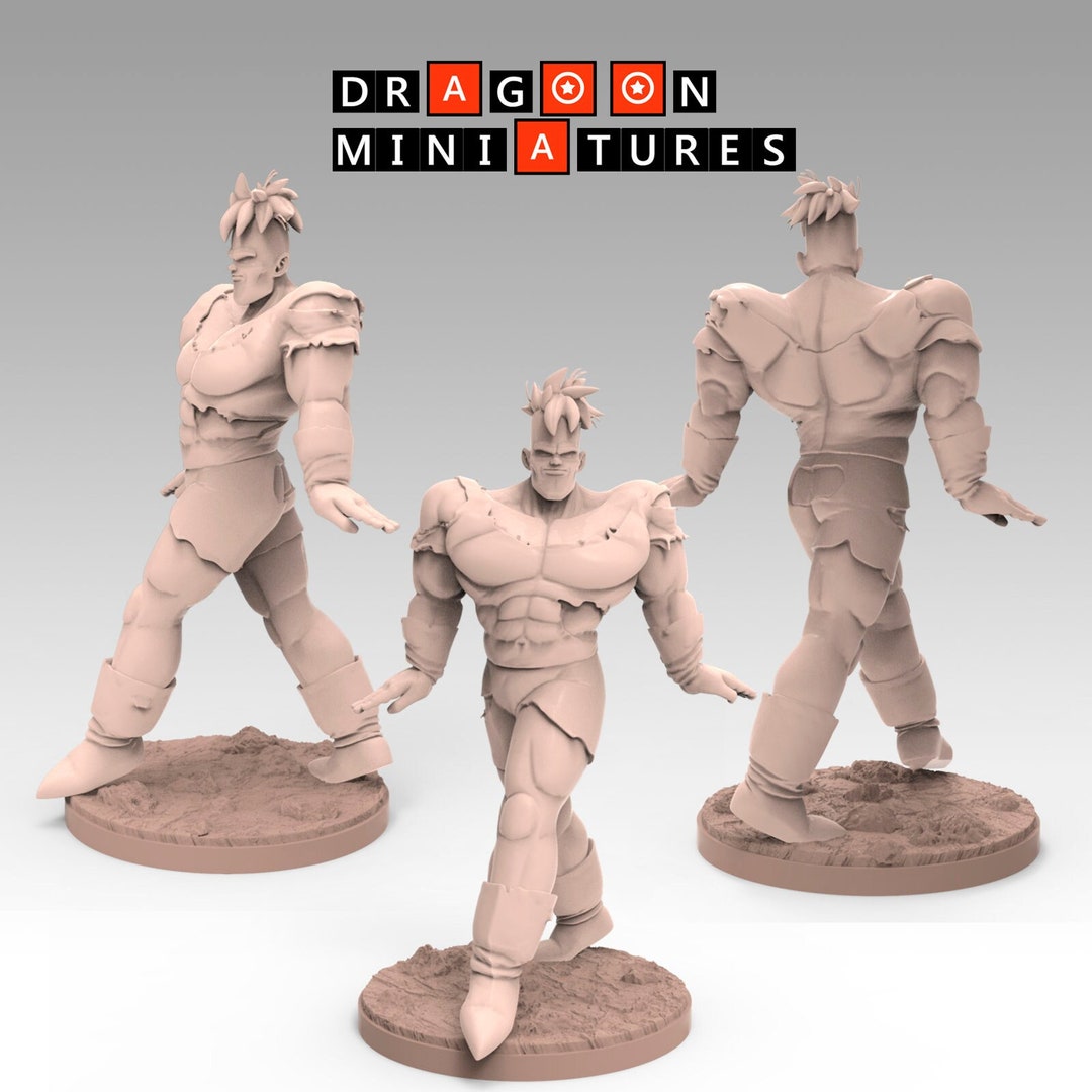 Whipped Cream Resin Miniature Dnd Mini Survivor Superhero Miniature ...