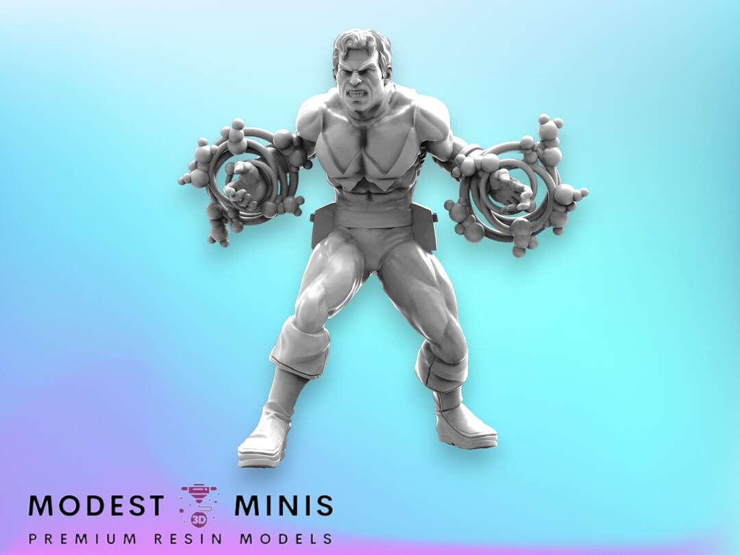 Classic Wonder - 40mm Miniature | Dnd Mini | Superhero | Trident - Etsy