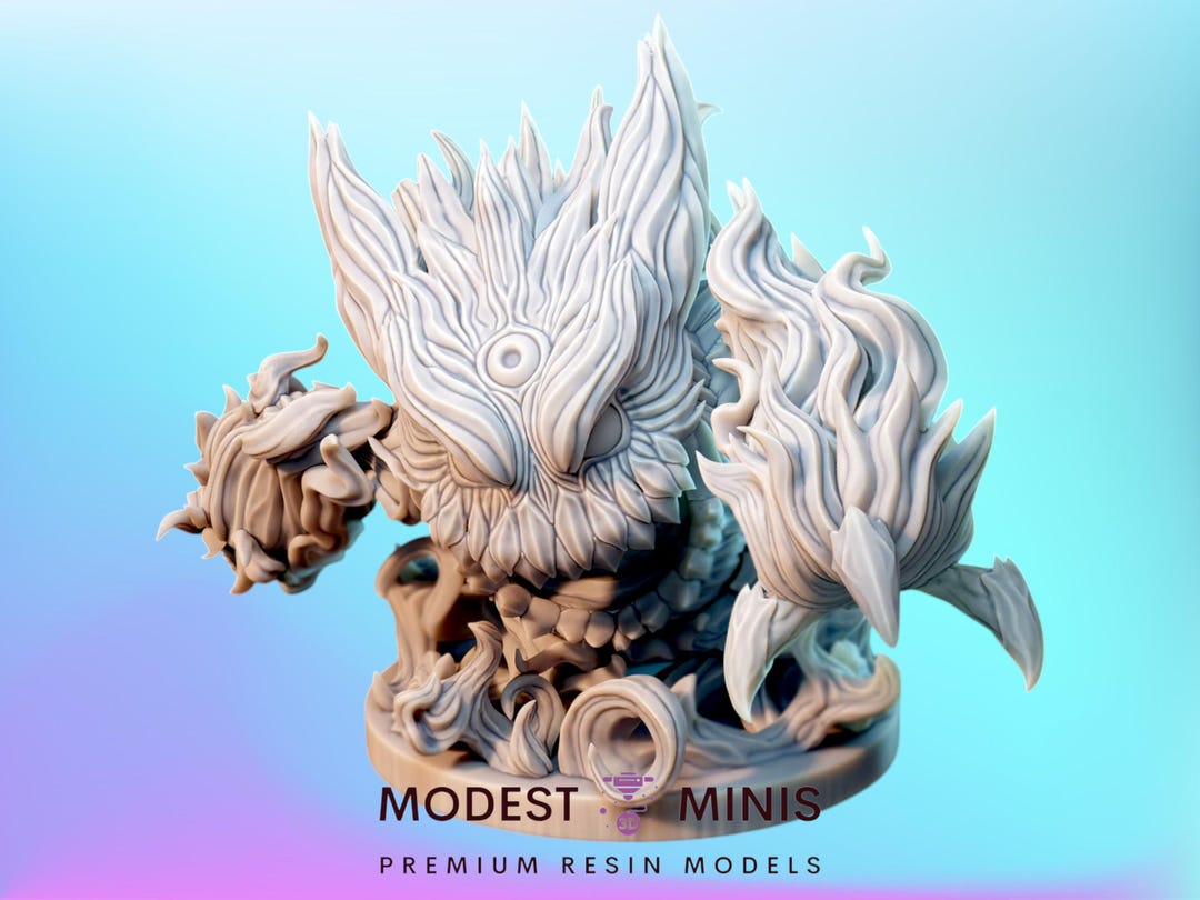 Mega Poison Ghost - Resin Kaiju Minis | Dungeons and Dragons Mini | Sci ...