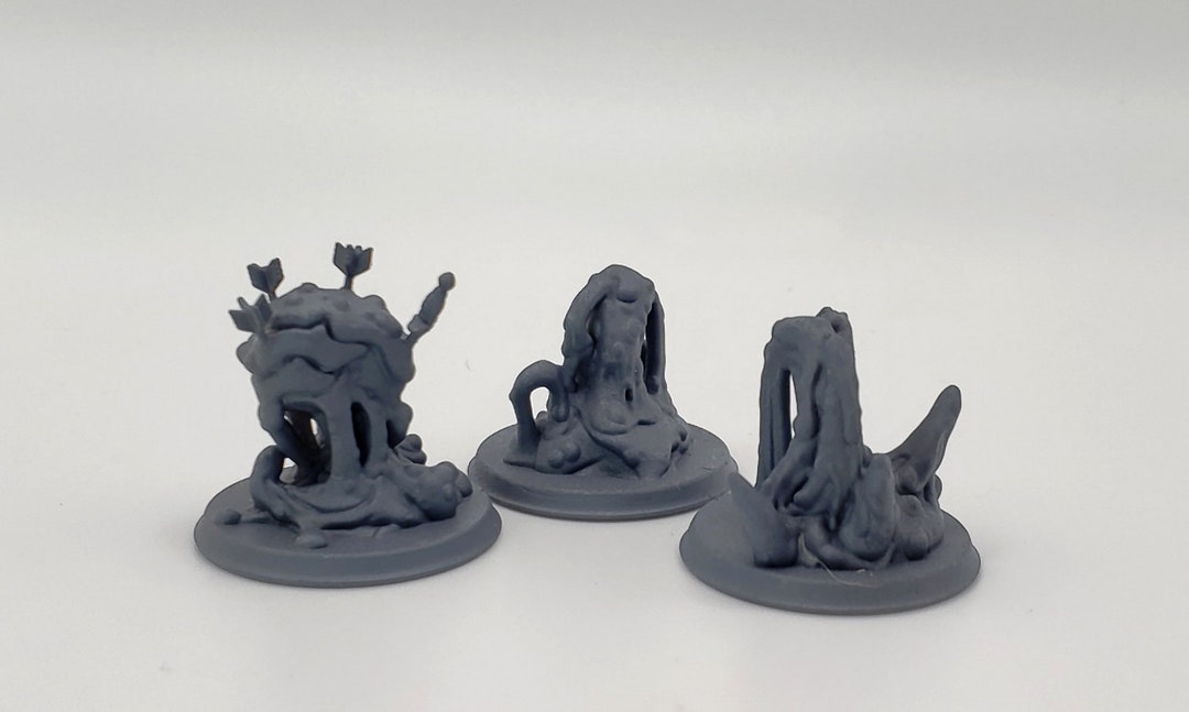 3pc Ooze Slime Set - 32mm Scale Dnd Miniature | Dungeons and Dragons ...