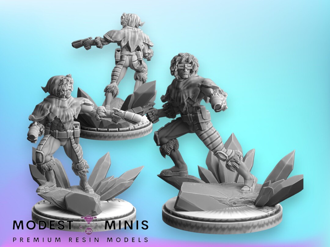 Commander Cold 40mm Crisis Protocol Miniature Dnd Mini Superhero Legion ...