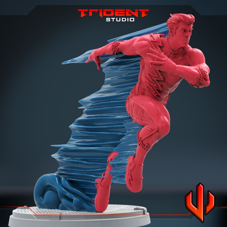 Silver Speedster A 40mm Crisis Protocol Miniature Dnd Mini - Etsy