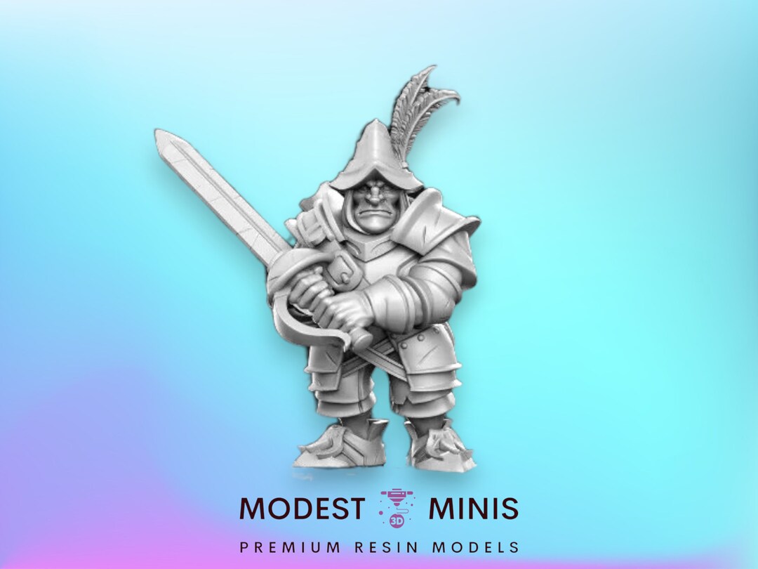 Edwin - 32mm Scale Dnd Miniature | Dungeons and Dragons| JRPG Mini - RN ...