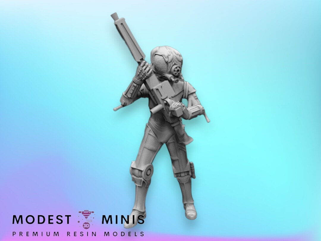 Insectoid Droid Bounty Hunter - Legion Scale | RPG | Scifi | Role ...