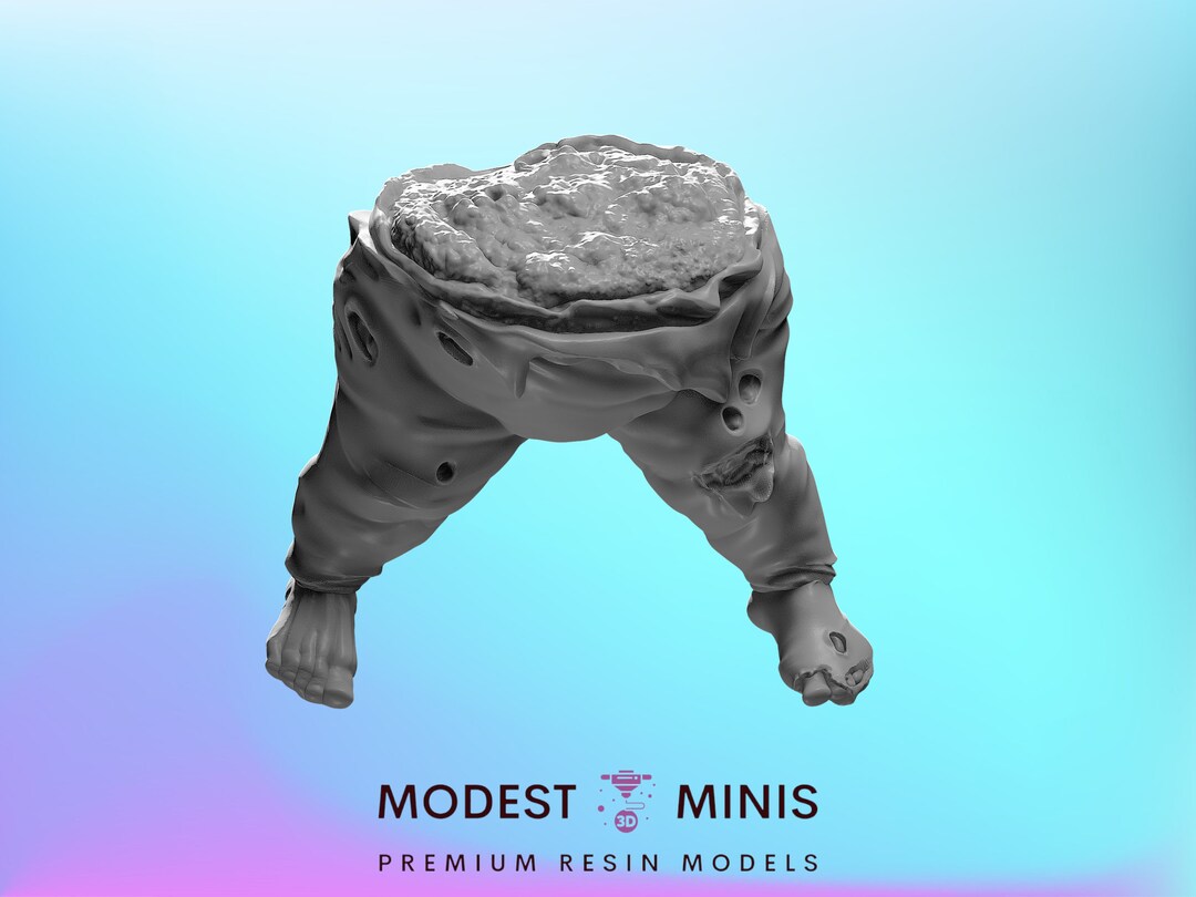 Zombie Bloated Half 28mm 30mm 32mm Wasteland Zombicide Walking Dead - Etsy