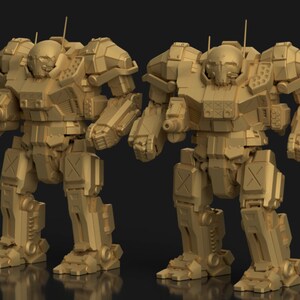 Atlas AS7-D Mech Mini Sci Fi Robot - Etsy