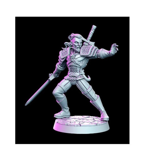 Ravhald 32mm Scale Dnd Miniature Dungeons and Dragons - Etsy