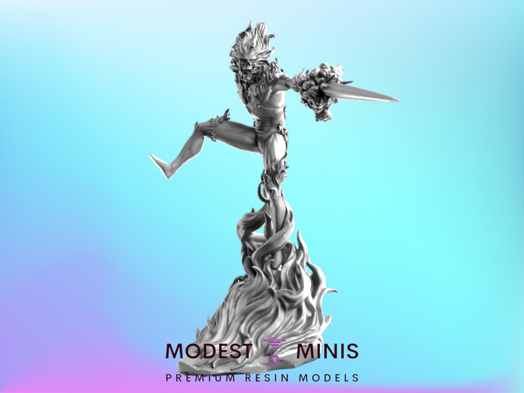 Radiant Rascal - 40mm Miniature | Dnd Mini | Superhero | C27 - Etsy