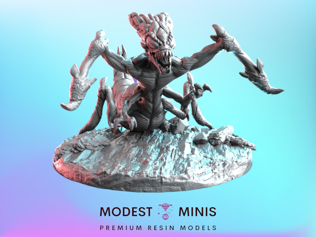 Alien Bug - 40mm Miniature | Dnd Mini | Superhero Miniature | C27 - Etsy