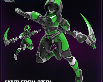 Green Alien Miniature - Etsy