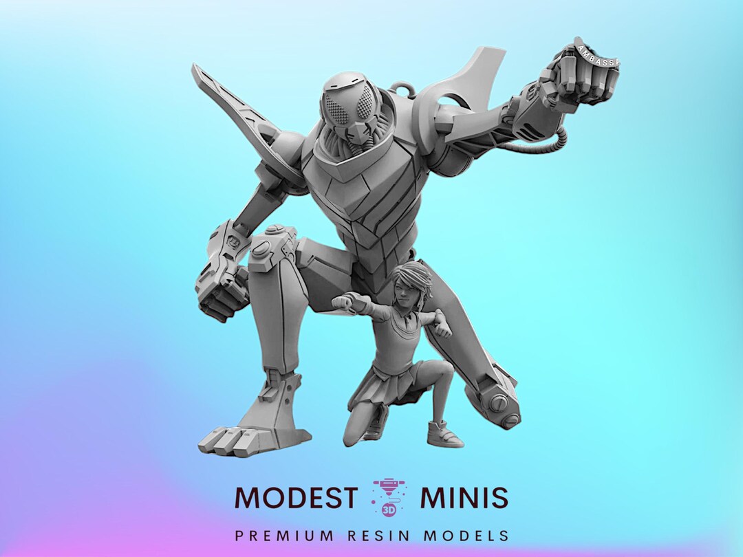 Spiderbot - 40mm Miniature | Dnd Mini | Superhero | Trident - Etsy