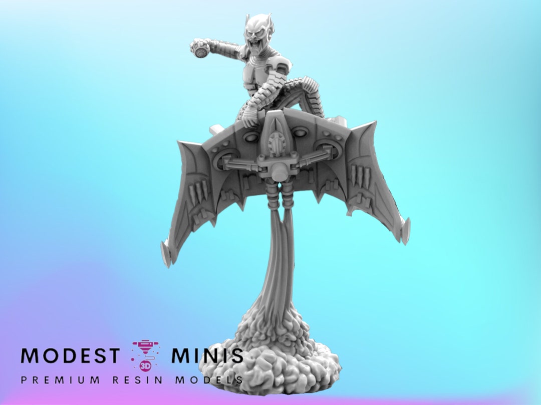 Pumpkin Bomber A - 40mm Miniature | Dnd Mini | Superhero | Trident - Etsy