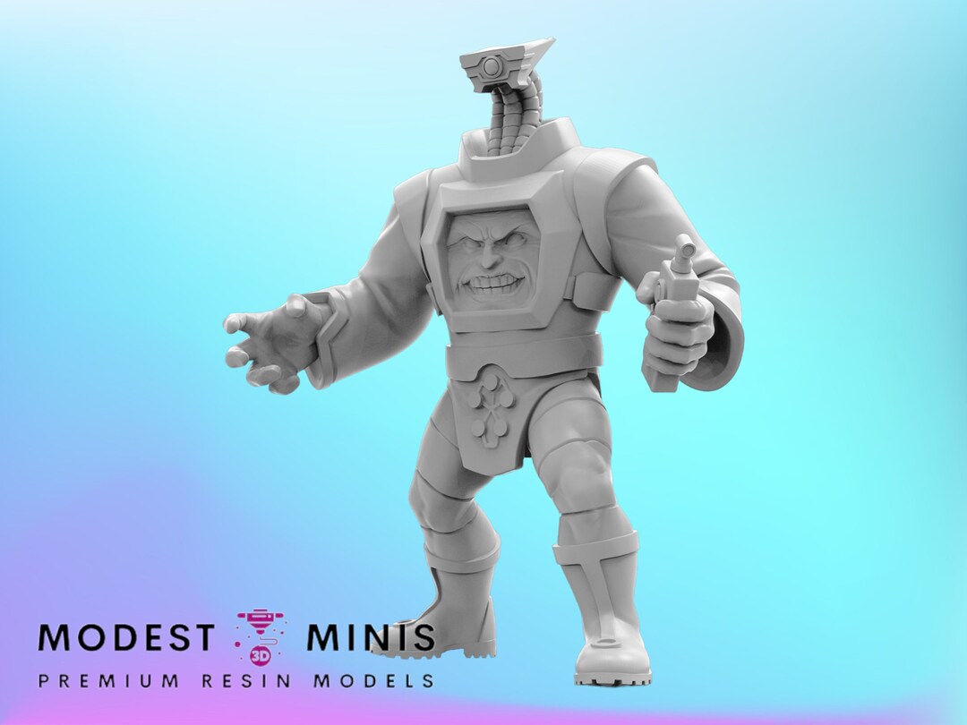 Bio Fiend - 40mm Miniature | Dnd Mini | Superhero | Trident - Etsy