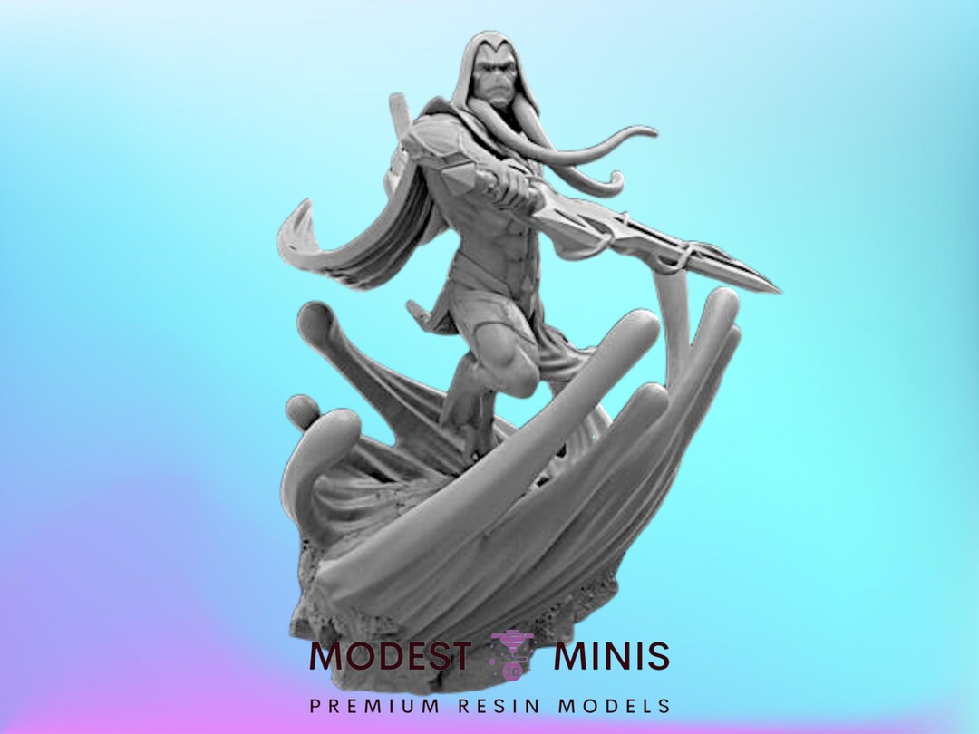 The Butcher - 40mm Miniature | Dnd Mini | Superhero | Trident - Etsy