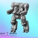 JG Juggernaut Mech Mini Sci Fi Robot - Etsy
