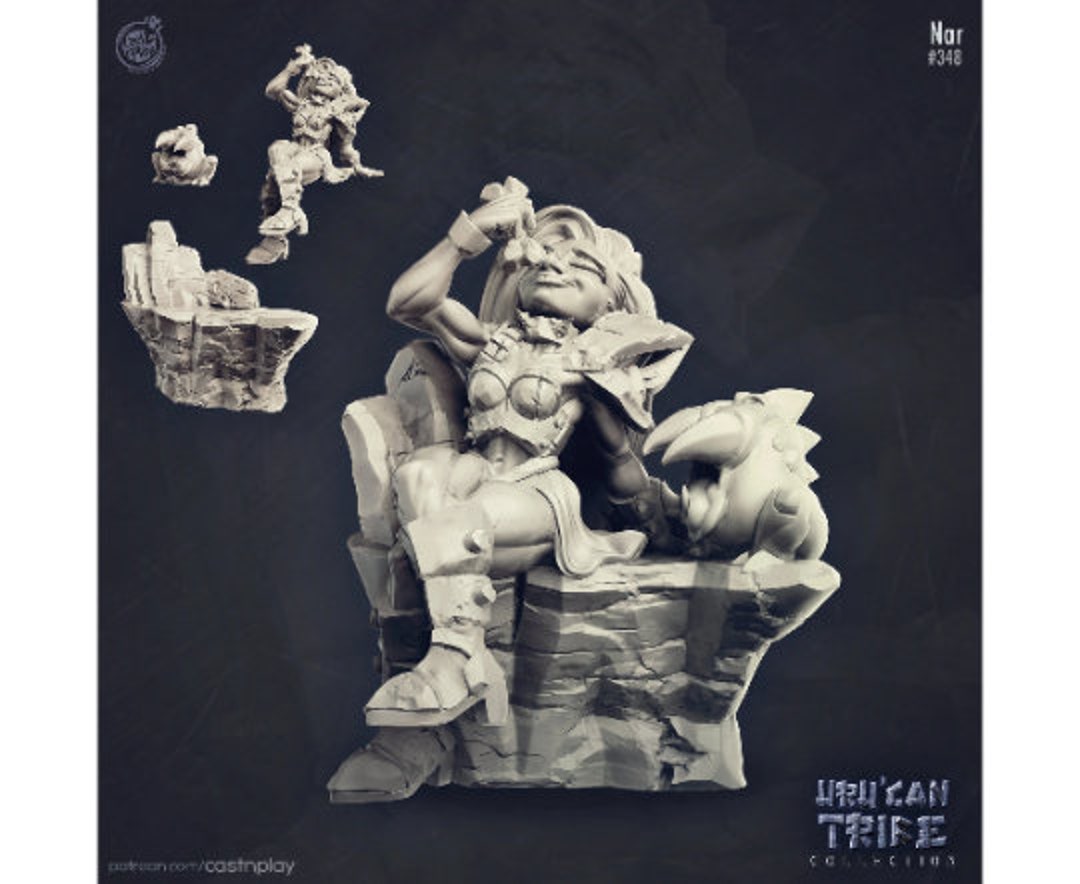 Nar Goblin Pinup 32mm Scale Dnd Miniature Dungeons And Dragons Mini 5e Fantasy Cast N Play Etsy