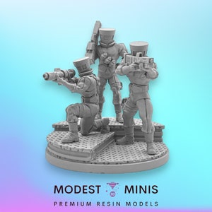3pc Target Goons - 40mm Miniature | Dnd Mini | Superhero Miniature ...