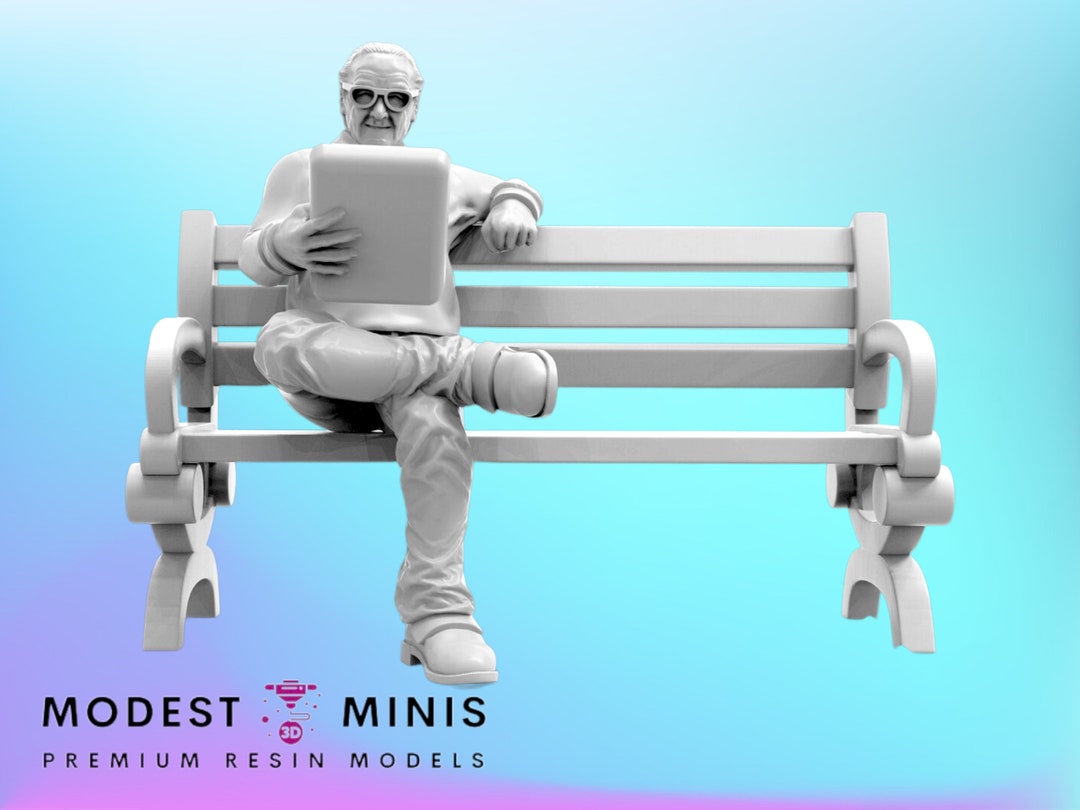 Creator Stan the Manly A - 40mm Miniature | Dnd Mini | Superhero ...