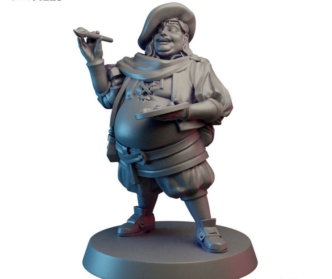 Painter - 28mm or 32mm Scale Dnd Miniature | Dungeons and Dragons Mini ...