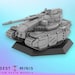 Veddi IT2 Medium Tank 1:265 285 6mm Sir Mortimer Bombito Mecha - Etsy