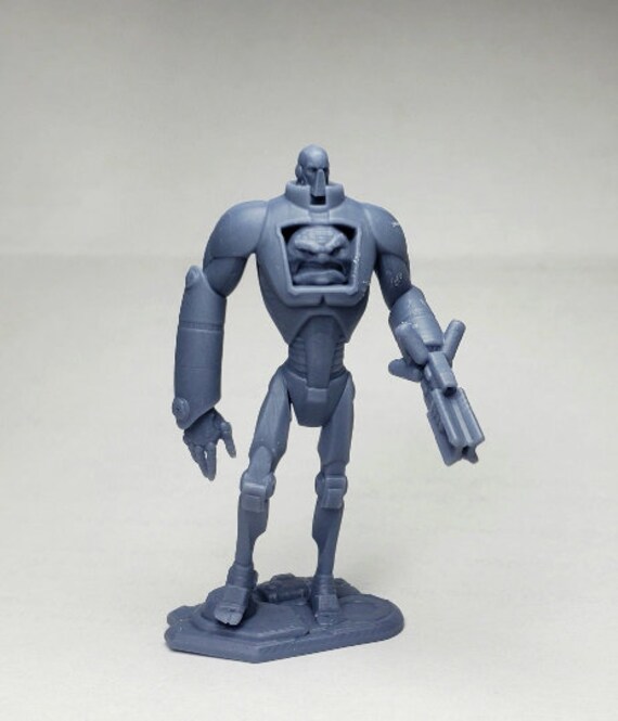 Brain Boss 32mm Miniature Heroic Scale Dnd Mini Superhero - Etsy